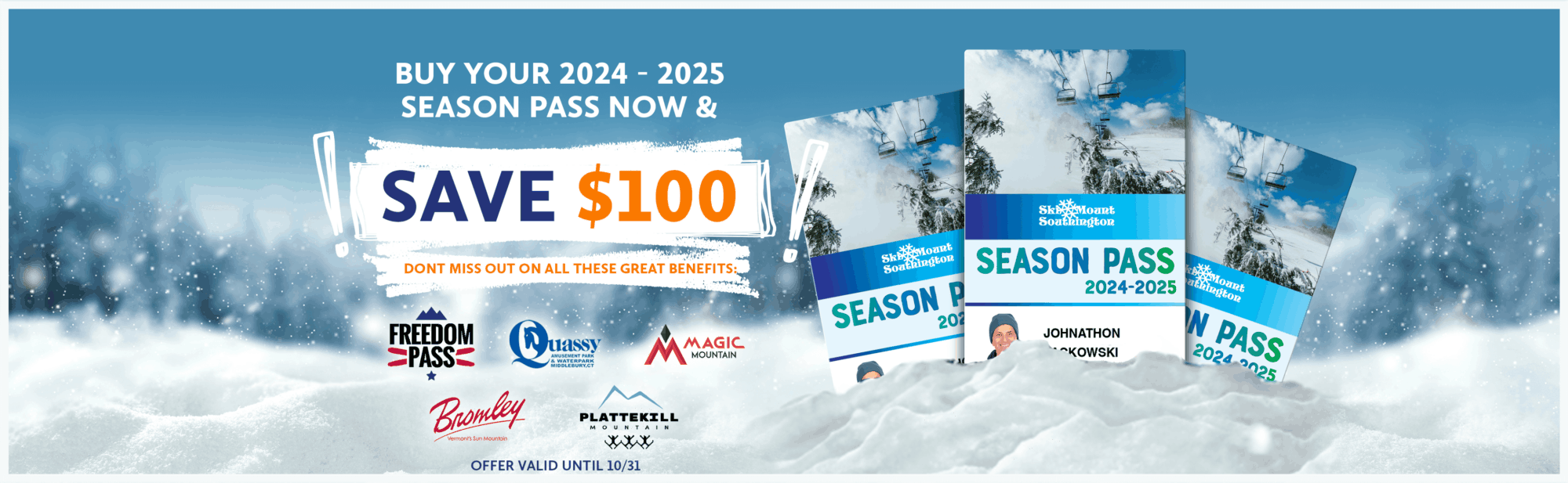 Mount Southington - Season Passes & Gift Cards